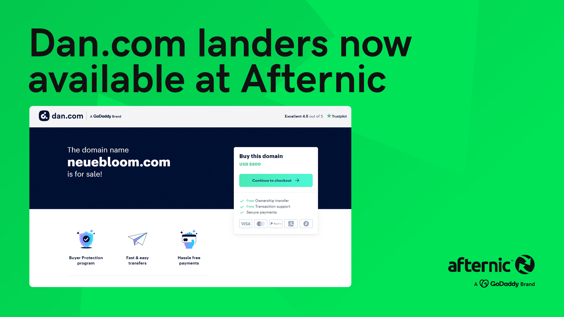 Dan.com Landers Now Available on Afternic - Afternic Blog