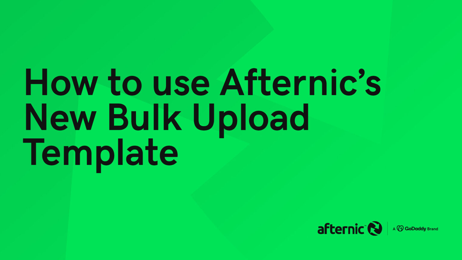 How to Use Afternic’s New Bulk Upload Template - Afternic Blog