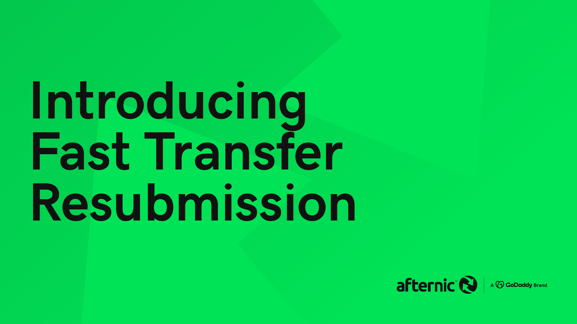 Fast Transfer Resubmission Comes to Afternic - Afternic Blog