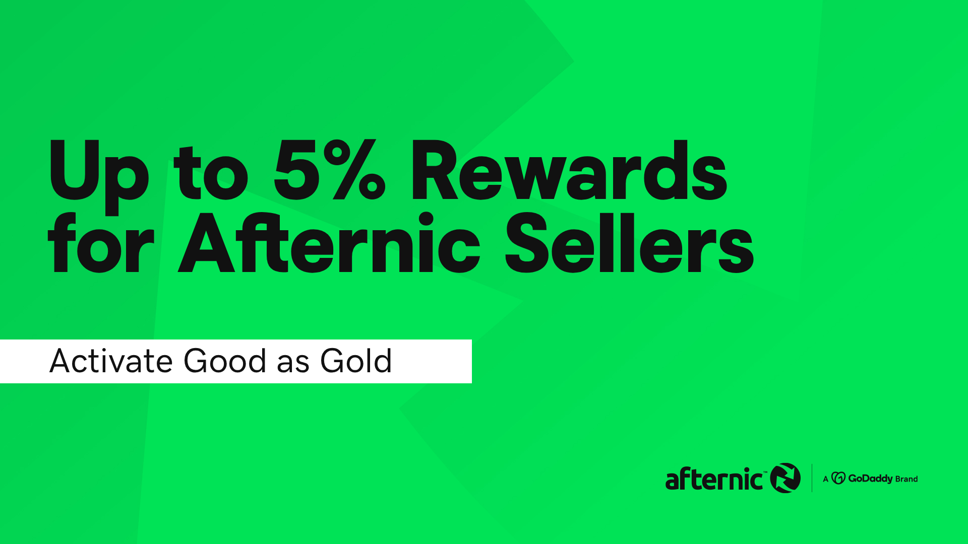 Good as Gold Bonus Gets an Upgrade: Up to 5% Rewards for Afternic ...